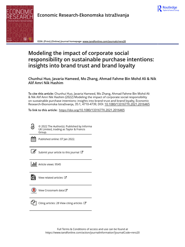 BT BL - Modeling the impact of corporate social responsibility on ...