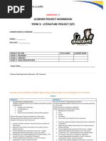 Grade 6 English FAL Term 3 Project | PDF | Cognitive Science ...
