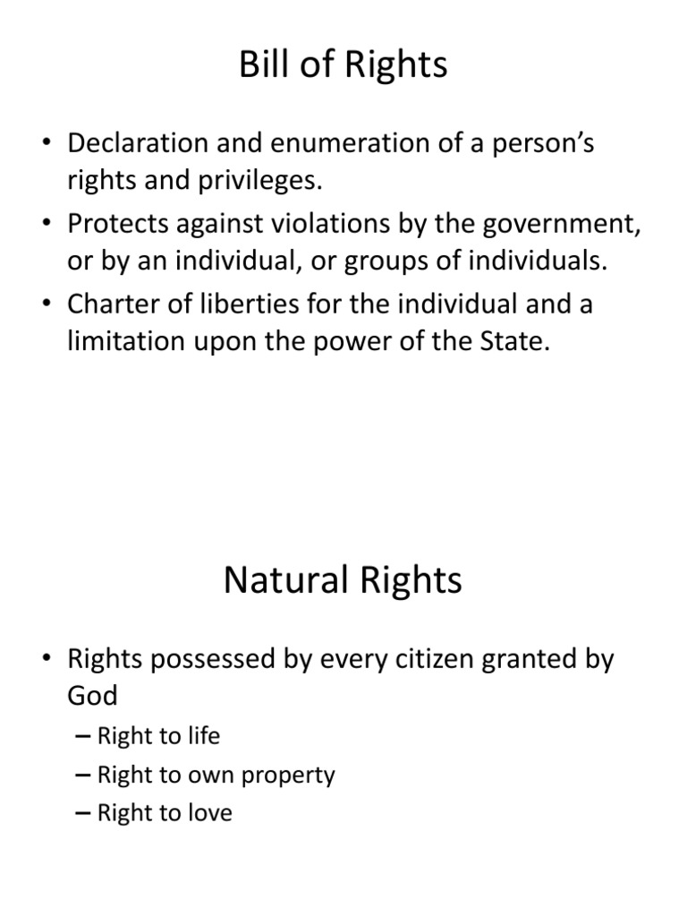 An In-Depth Exploration of Natural Rights, Constitutional Rights, and ...