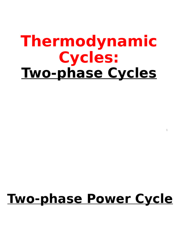 Thermodynamics Cycles | PDF | Steam | Diesel Engine