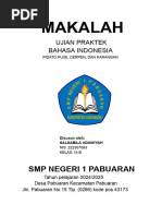 Contoh Cover Tugas Esai | PDF