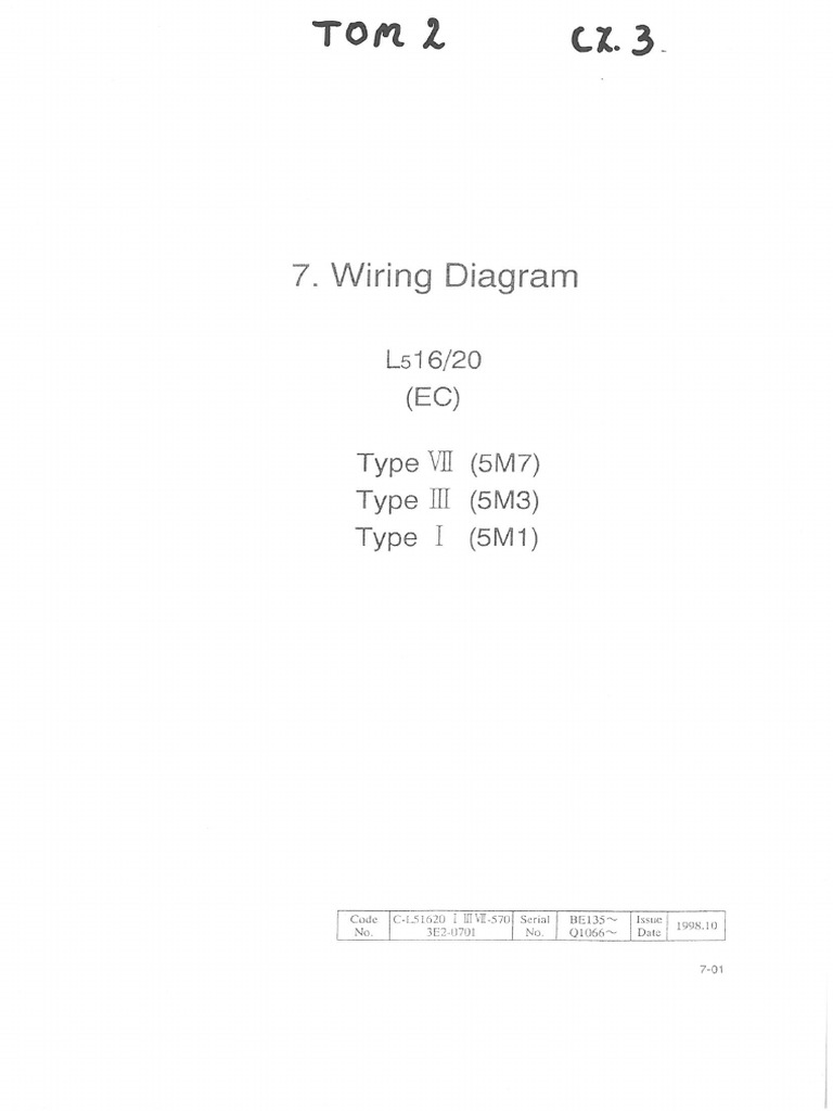 L20 Maintenance Manual Part 3 | PDF