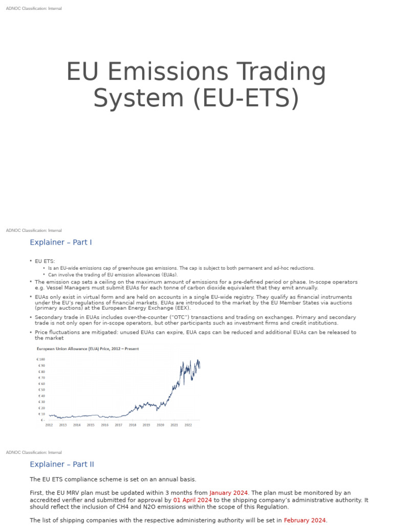 EU ETS Introduction | PDF | Climate Change | Air Pollution