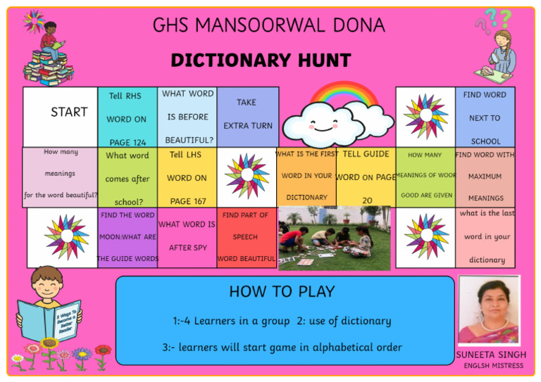 Dictionary Hunt | PDF