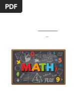 Maths Portfolio (COVER Page) - GR | PDF
