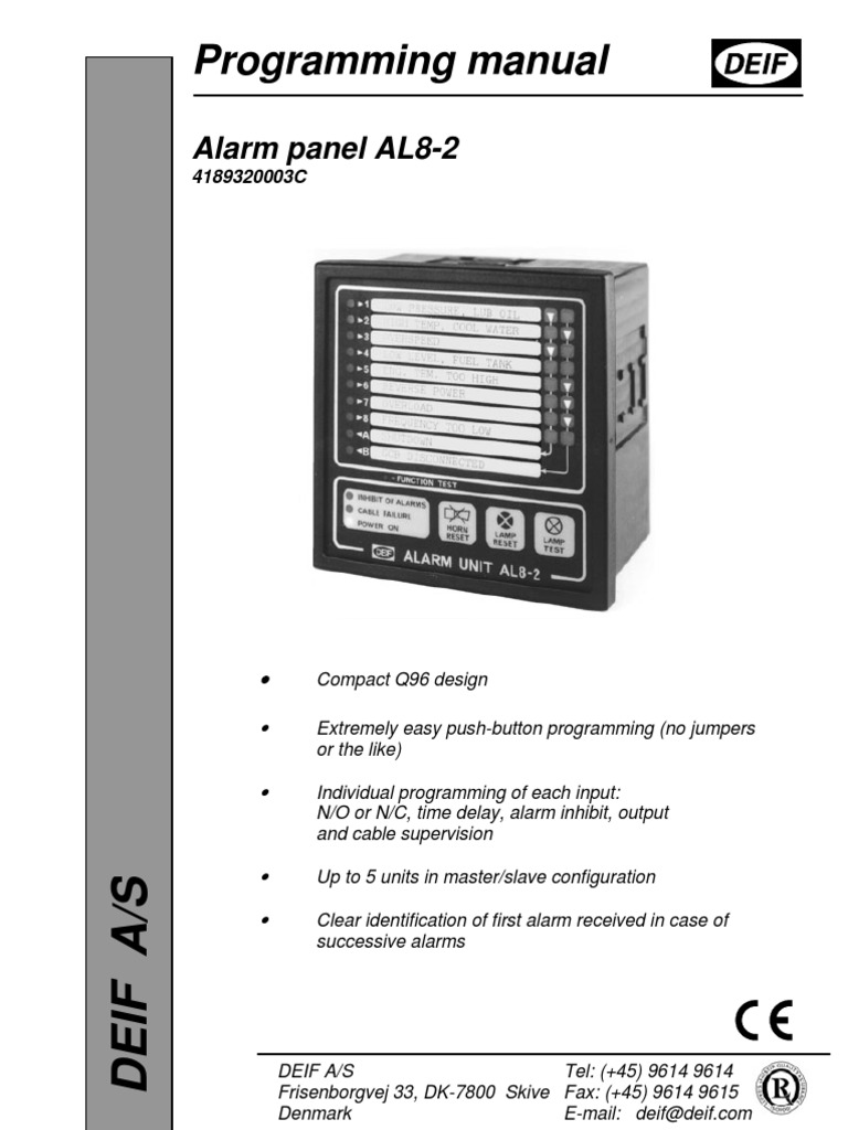 Programming Alarm Panels: A Guide to Configuring the Functions of the ...