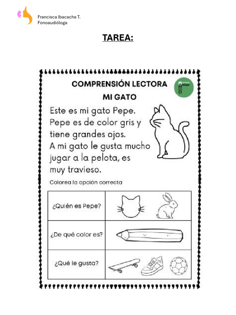 Comprension Lectura | PDF