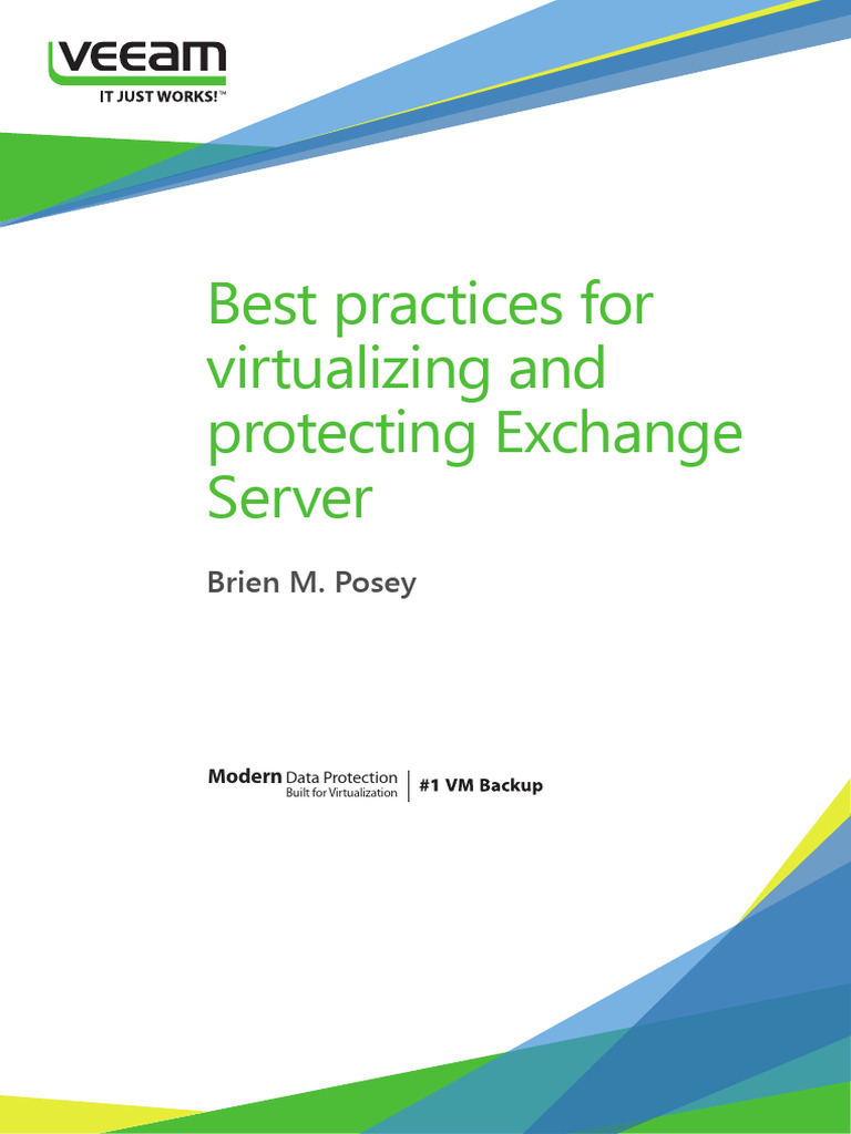 Virtualizing Exchange 2013 Best Practice | PDF | Hyper V | Virtualization