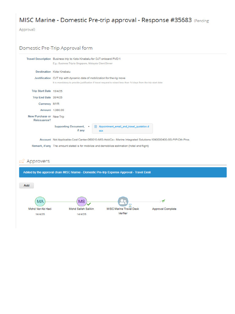 Coupa Approval | PDF