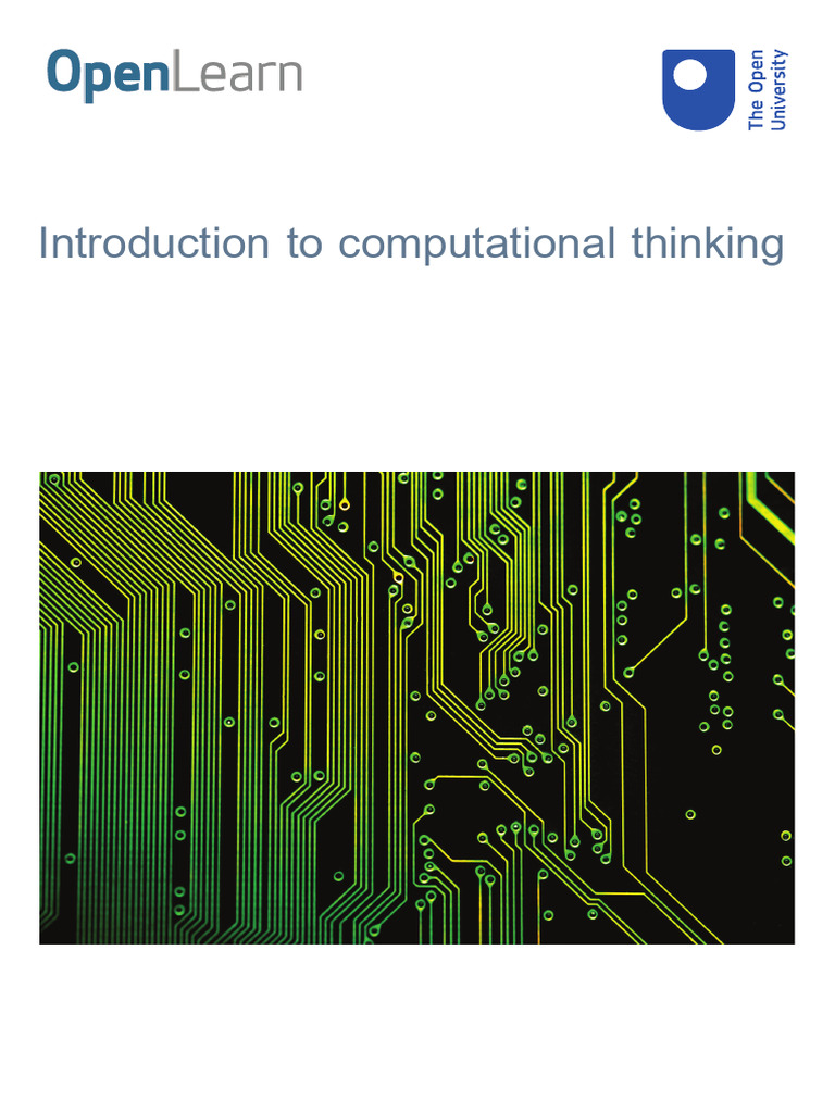 introduction_to_computational_thinking_printable | PDF | Abstraction | Abstraction (Computer ...