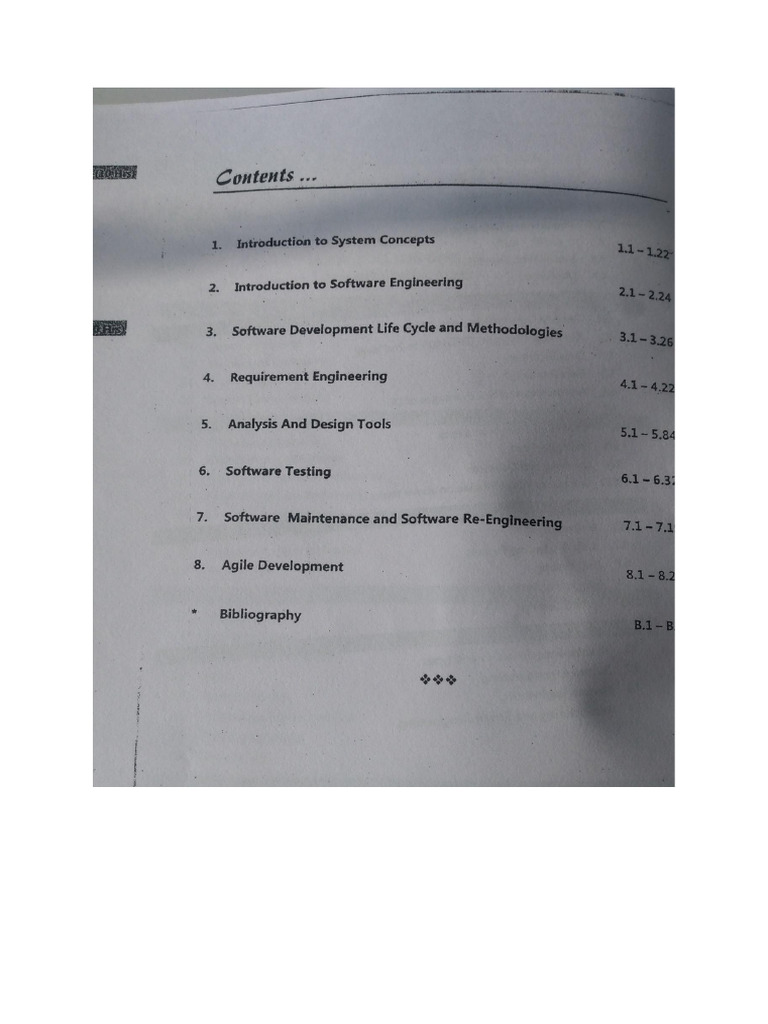 Software Engineering Chapter 1,2,3,4 | PDF