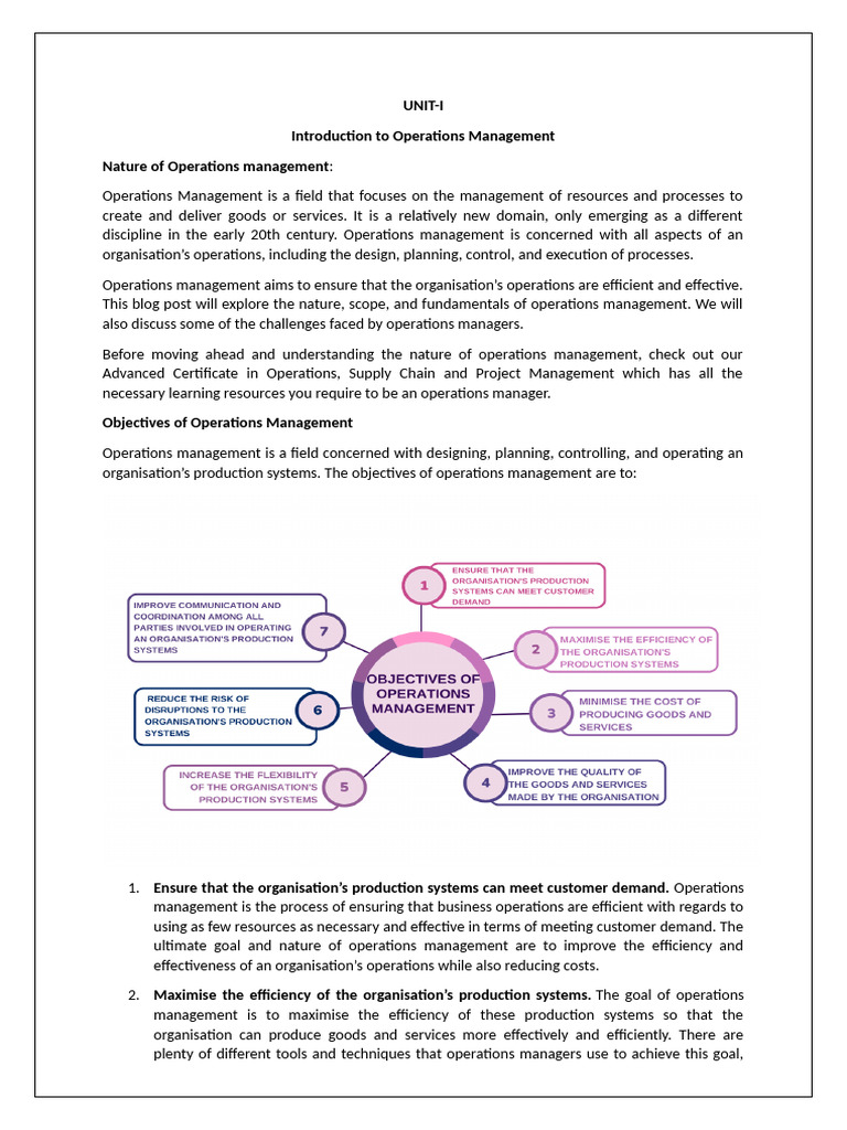 Fundamentals of Operations Management | PDF | Inventory | Operations ...