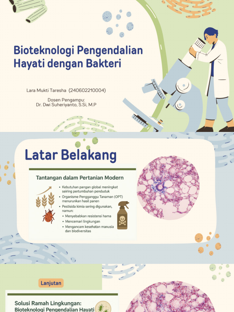 Exploring Cells in Detail Education Presentation in Hand Drawn Lightly ...