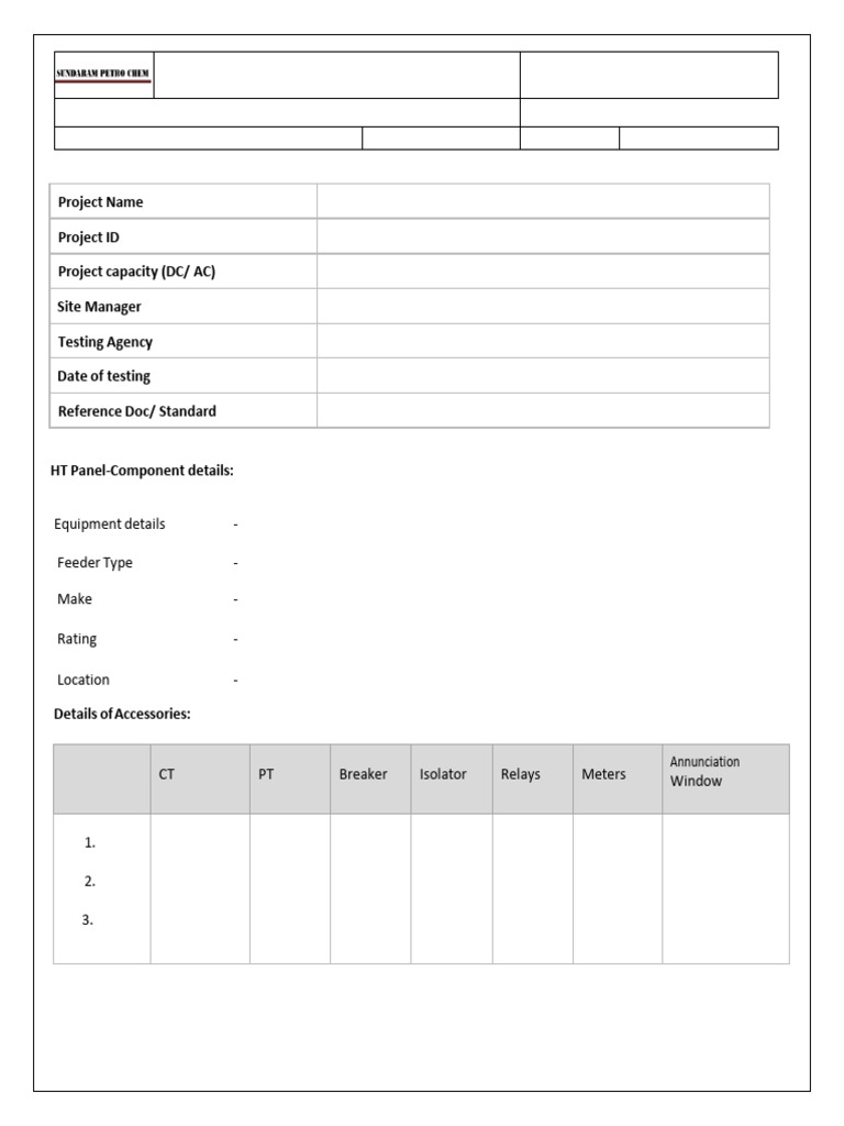 HT Panel PCL | PDF | Power (Physics) | Power Engineering