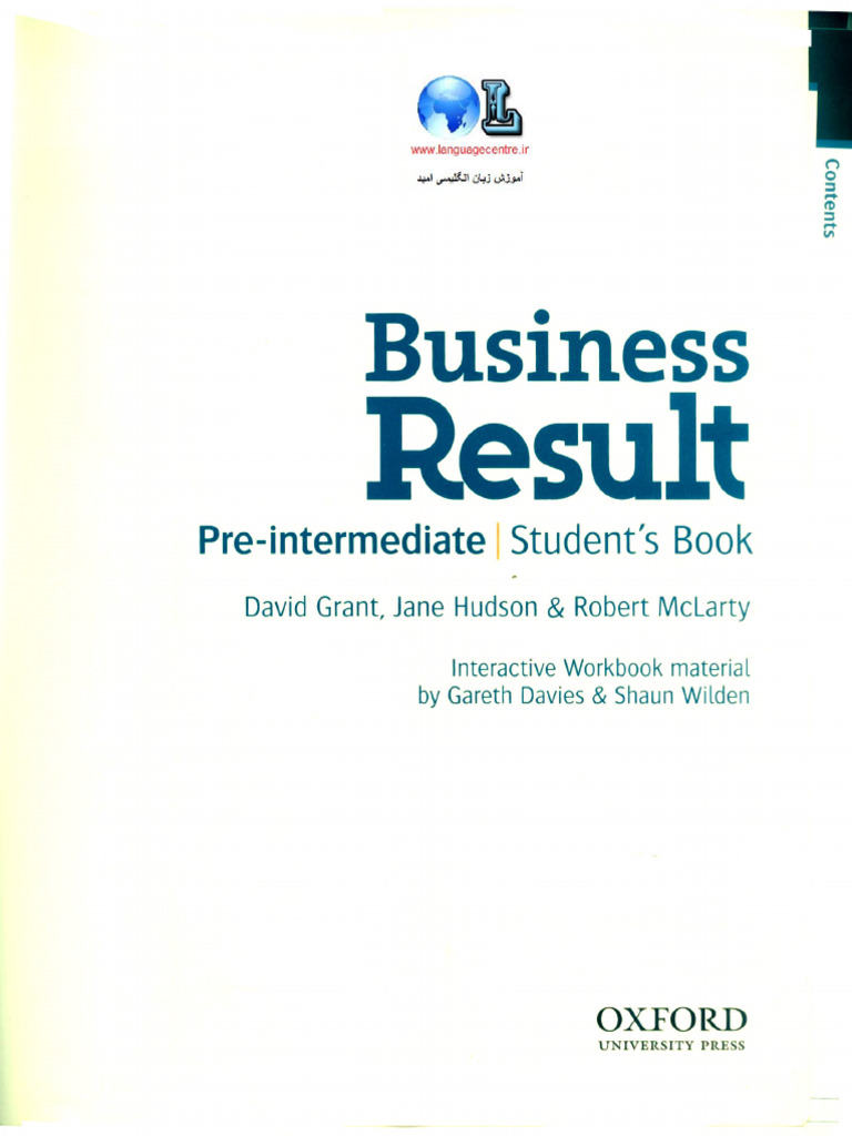 Business Result Pre Intermediate | PDF