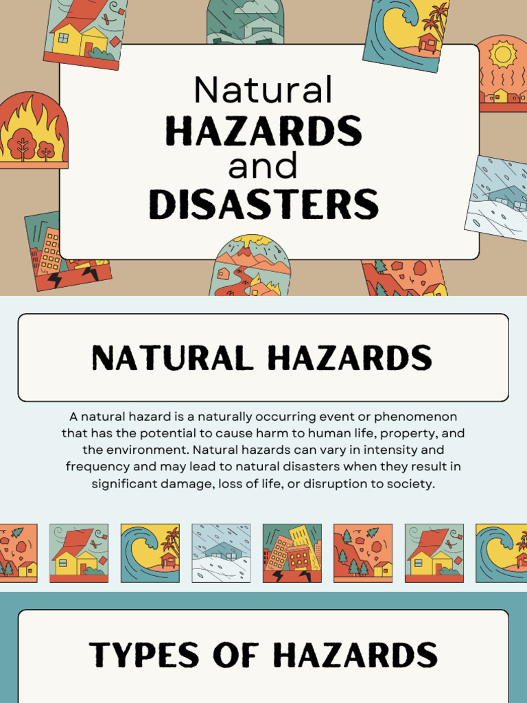 Understanding Natural Hazards & Disasters | PDF | Natural Disasters ...