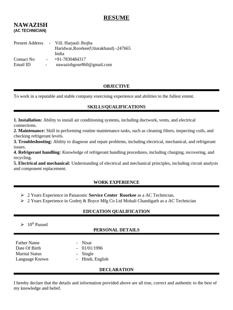 Sadik Resume Welder | PDF