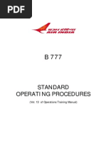 B777 FCOM Summery Rev 35 | PDF | Takeoff | Transport