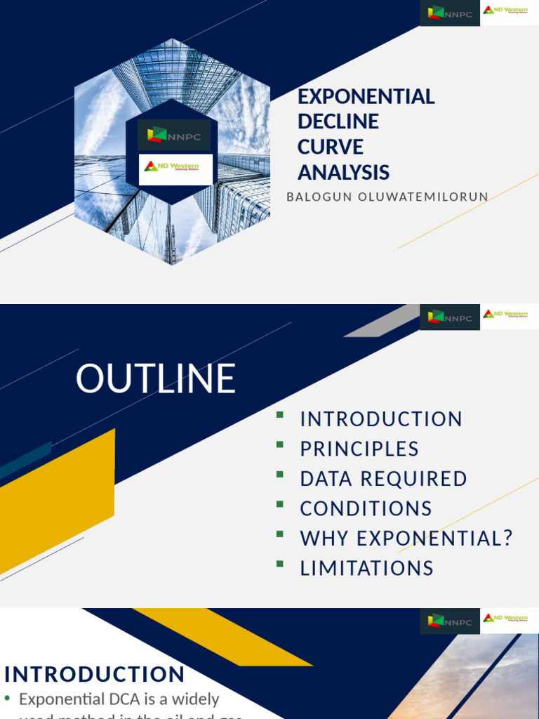 Exponential Decline Curve Analysis | PDF