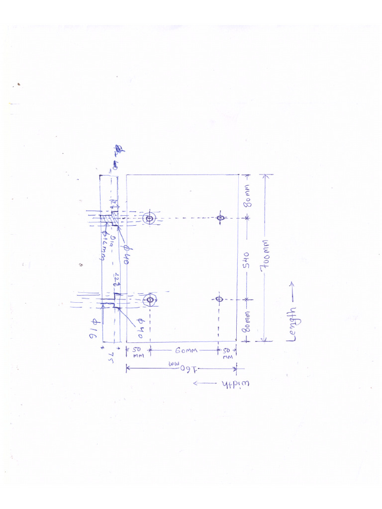 WT Pad Drawing | PDF
