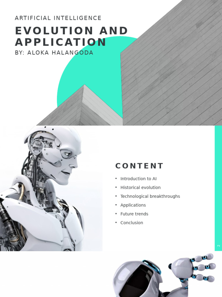 Evolution and Applications of AI | PDF | Artificial Intelligence ...