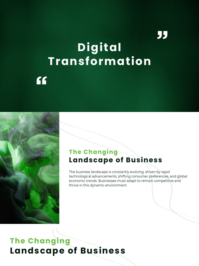 Digital Transformation - 20250207 - 110510 - 0000 | PDF | Enterprise ...