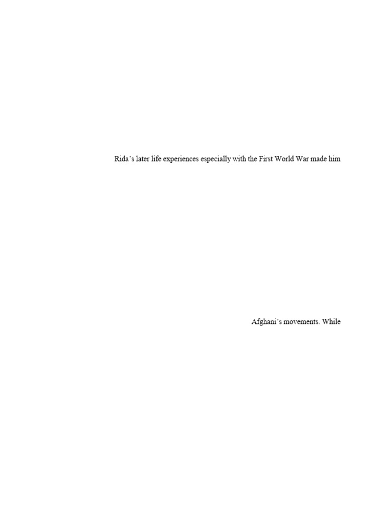 Pan-Islamic Movement | PDF | Pan Islamism | Salafi Movement