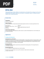 TDS Byk-346 en | PDF | Silicone | Surfactant