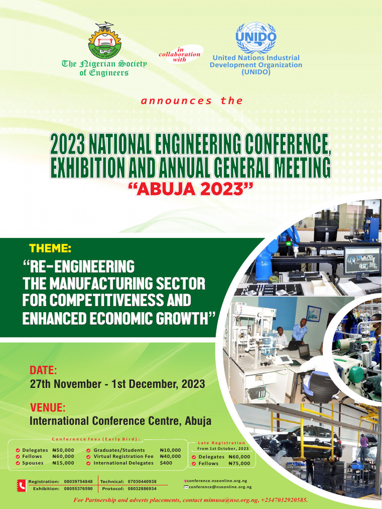 NSE Conference 2023 Flyer | PDF