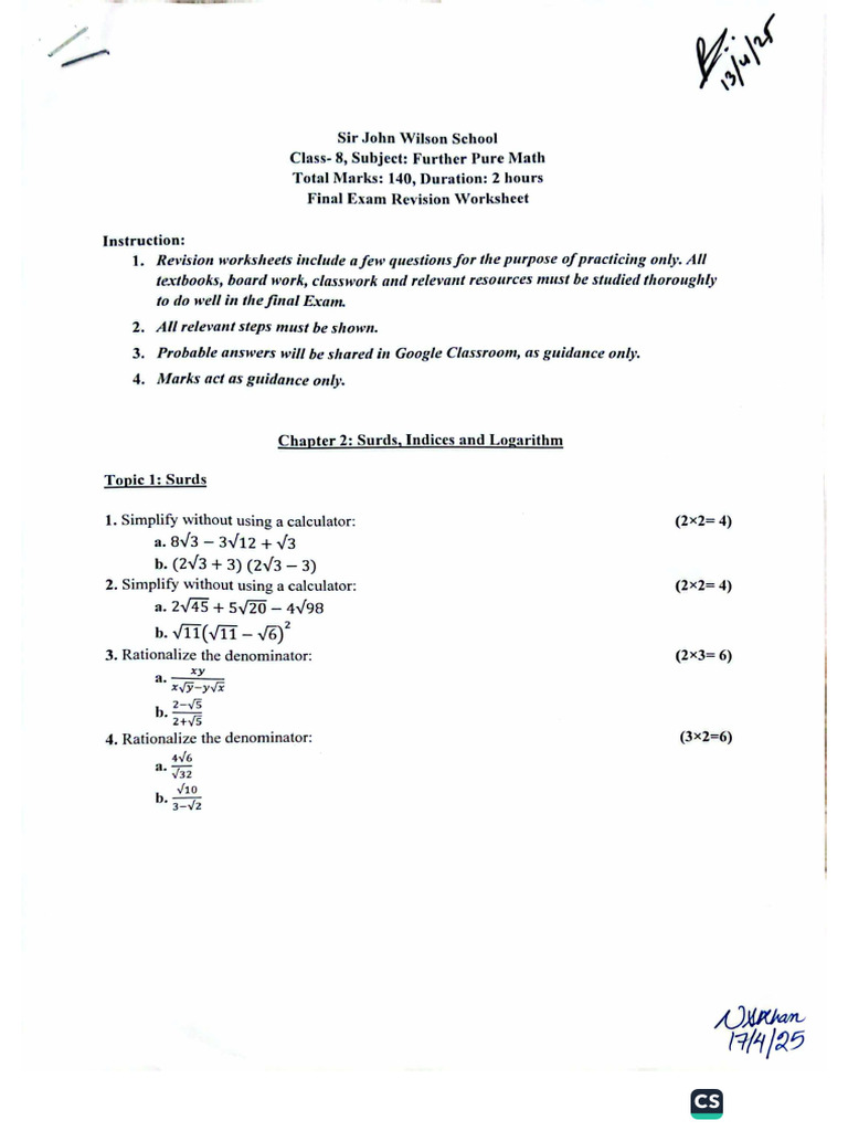 FPM-Cl8-Final RWS-QP | PDF
