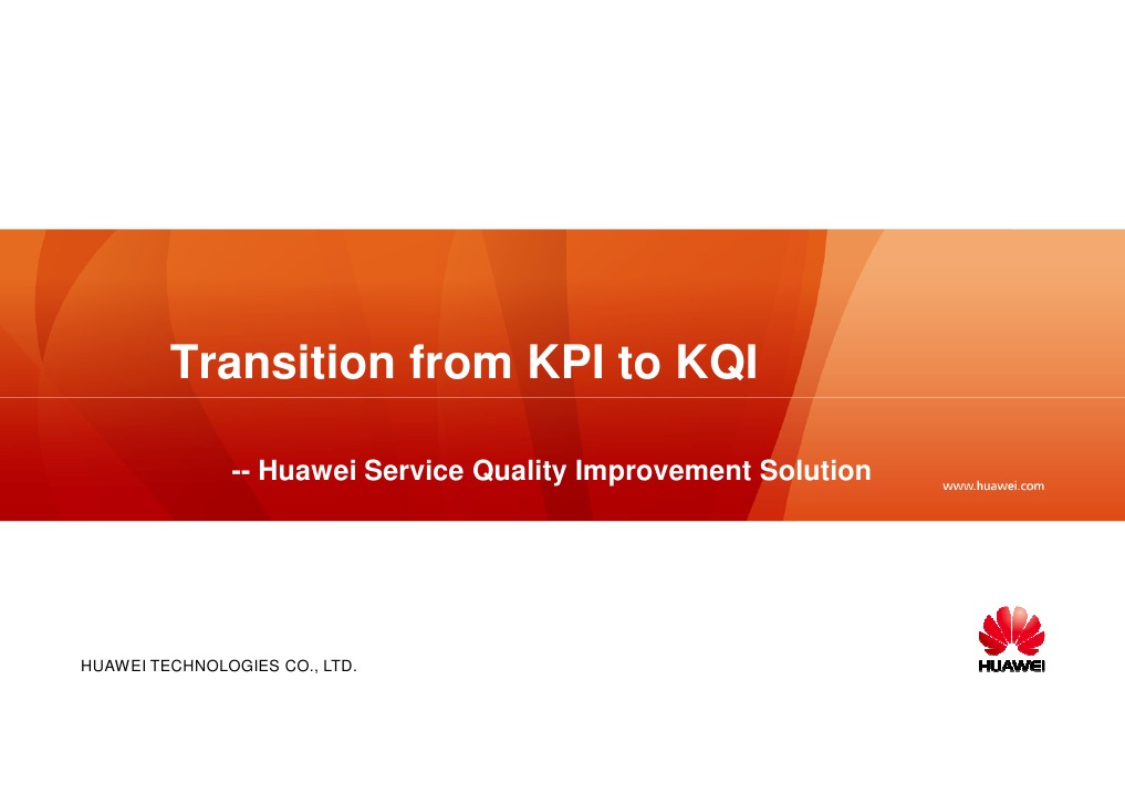 SQI Solution For Reference - 20110330 | PDF | Performance Indicator ...