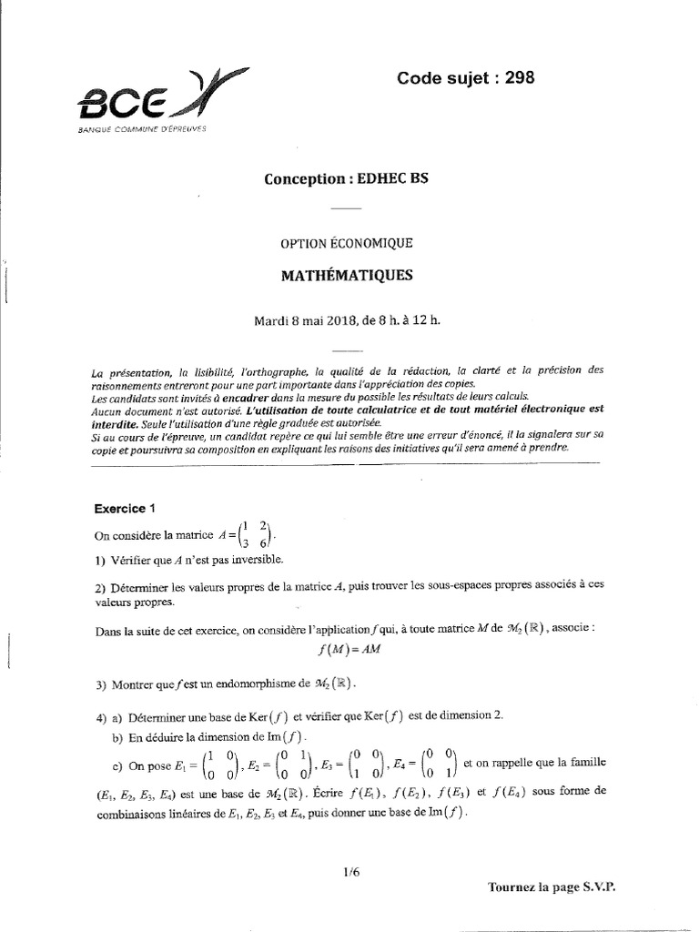 Edhec 2018 e Scan | PDF