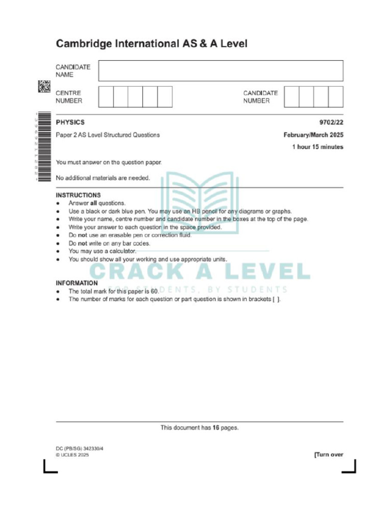 9702 m25 QP 22 | PDF