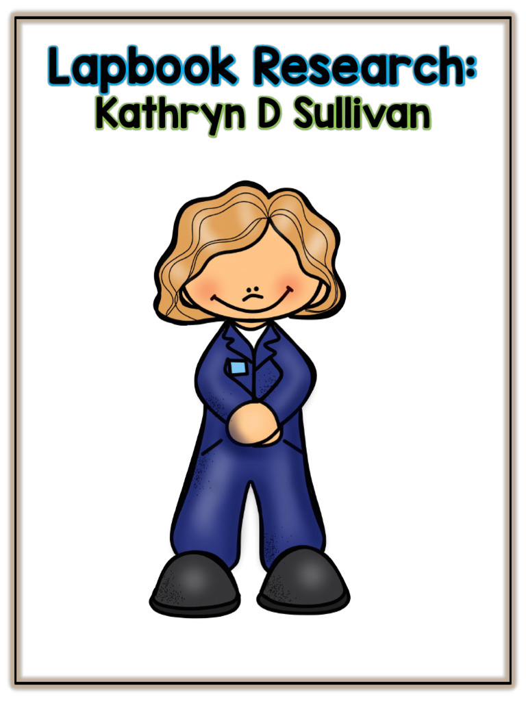 Kathryn D. Sullivan Lapbook Guide | PDF