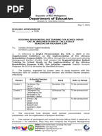 SELG General Plan of Action GPOA 2024 2025 | PDF | Wellness