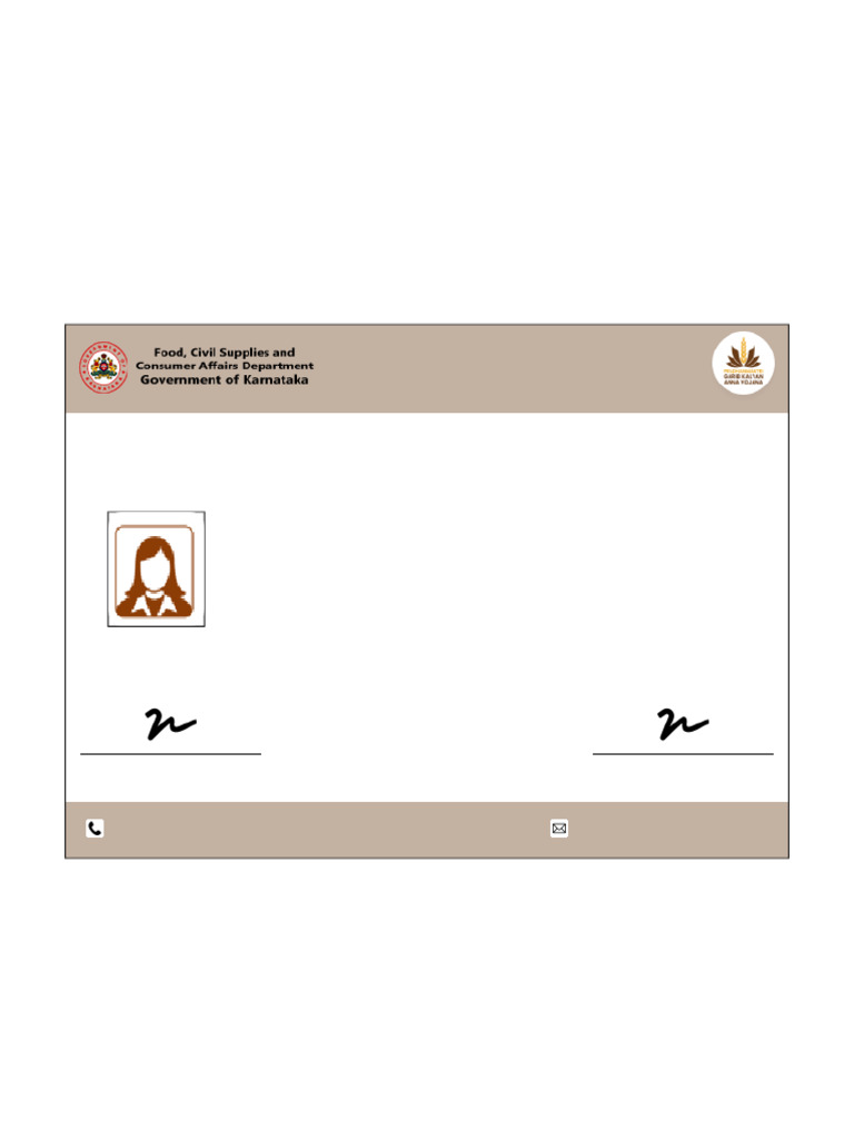 Ration Card | PDF