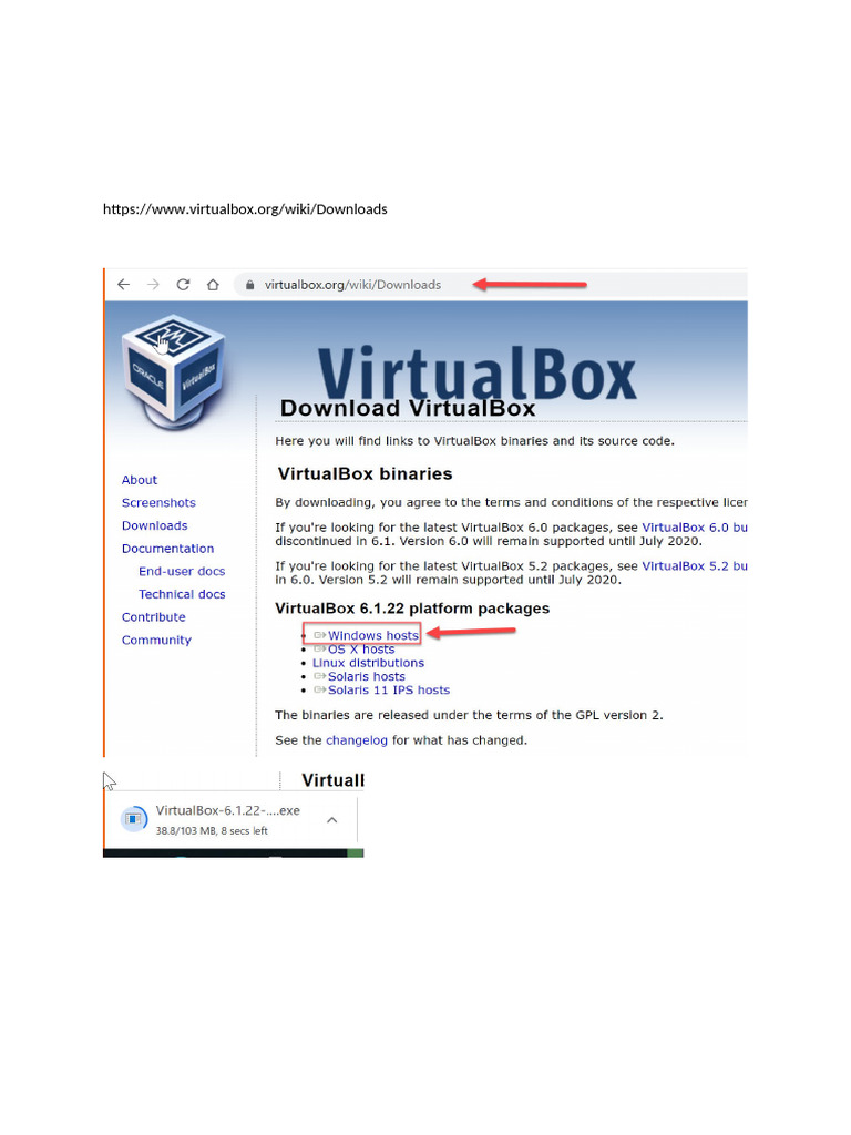 VirtualBox Installation Steps | PDF