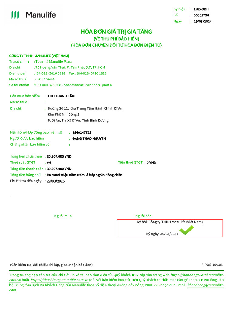 Invoice 20240401 | PDF