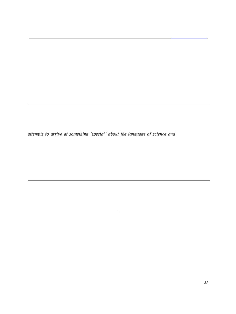 The Universality of Scientific Discourse | PDF | Rhetoric | English ...