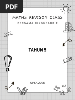 Skema Uasa MT THN 6 Set 2 2024 2025 by Cikgu Gorgeous | PDF