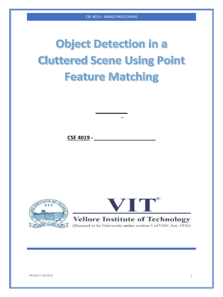 19bce2565 Ar2023240501534 Pe003 | PDF | Image Segmentation | Computer Vision