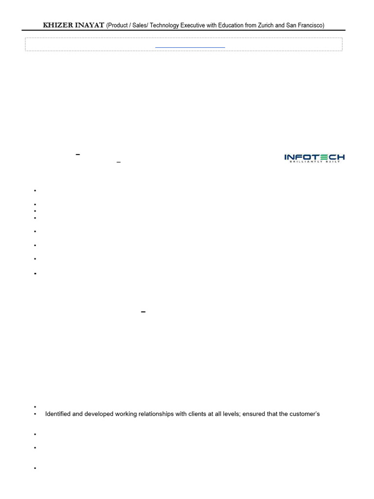 Khizer-Inayat - Sales Professional Saudi Arabia | PDF | Marketing | Saudi Arabia