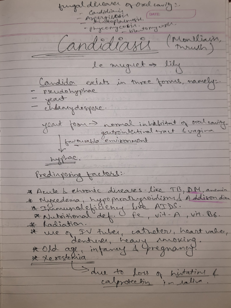 Candidiasis | PDF