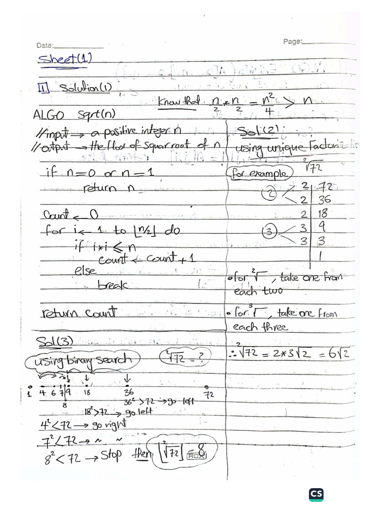 Sheet1 Solution | PDF