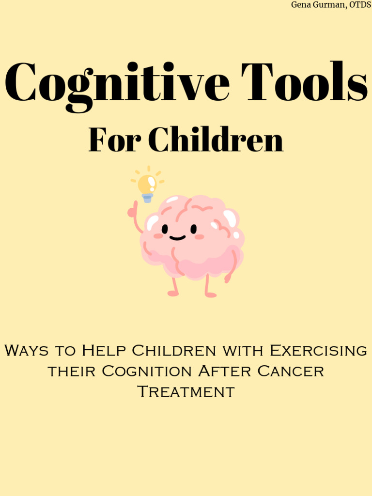 Cognitive Tools For Kids | PDF | Memory | Cognition