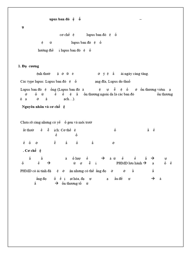 16 Lupus ban đỏ hệ thống | PDF