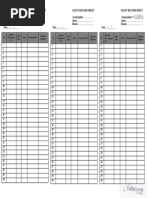 AGENT RECORD SHEET Mpesa | PDF | Authentication