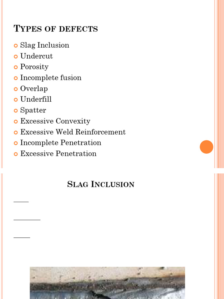 Types of Welding Defects | PDF