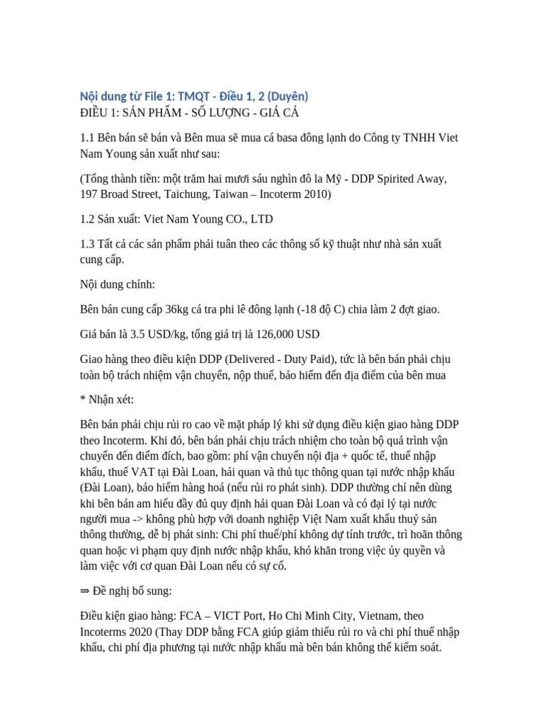 Hop Dong Tong Hop | PDF