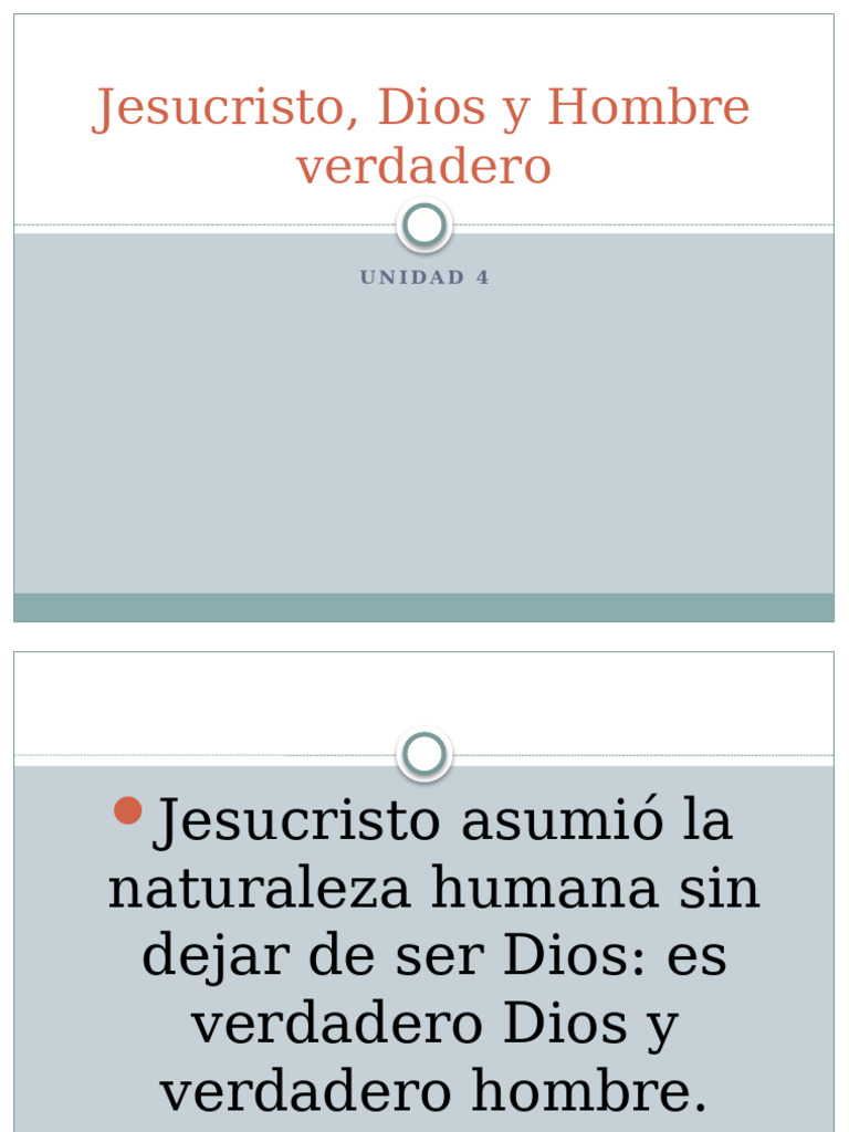 Jesucristo, Dios y Hombre Verdadero - Sonia | PDF | Jesús | Encarnación